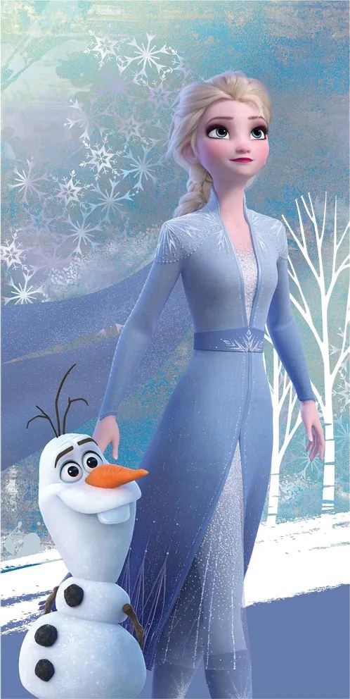 Dětská osuška Ledové Království Elsa a Olaf