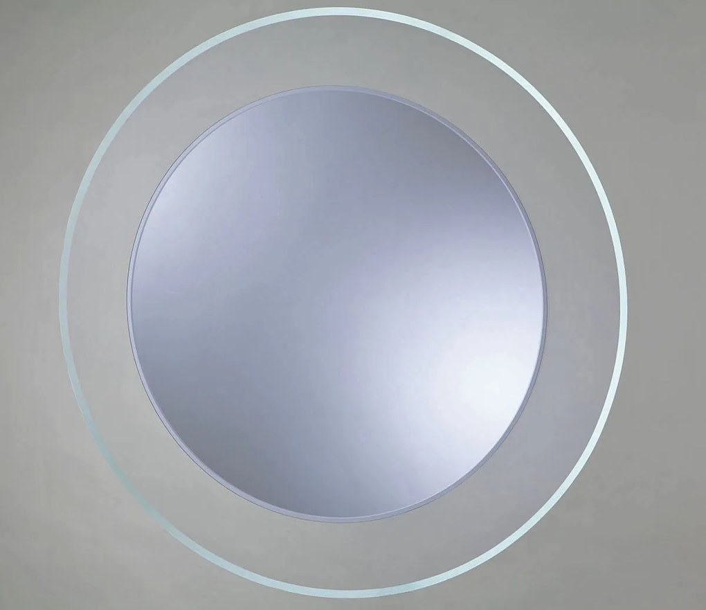 Dubiel Vitrum Lumineo Beta zrcadlo 80x80 cm kulatý s osvětlením 5905241004556
