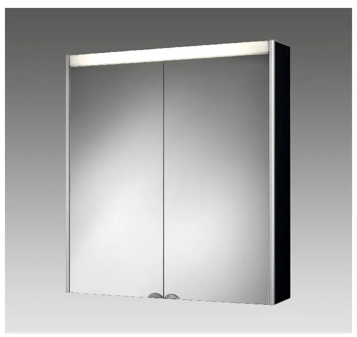 JOKEY DekorALU LS černá zrcadlová skříňka hliníková 124612020-0700