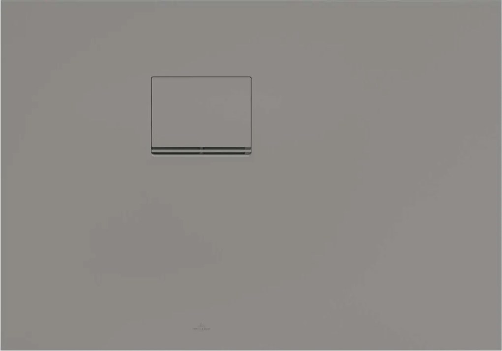 Villeroy & Boch Squaro Infinity - Sprchová vanička, 100x70 cm, šedá UDQ1070SQI2LV-3S