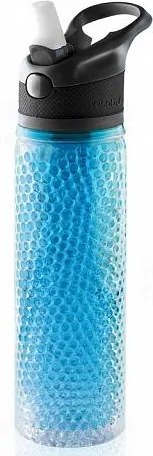 Chladící láhev na nápoje ASOBU Deep Freeze modrá 600ml