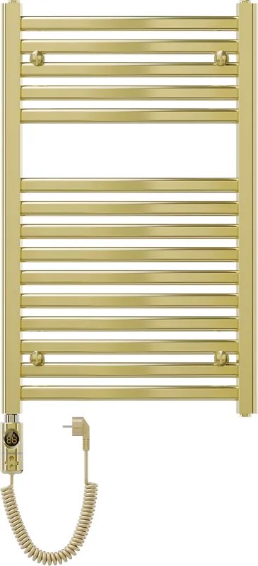 Mexen Helios, elektrické topné těleso 800 x 500 mm, 300 W, zlatá lesklá, W103-0800-500-2300-50