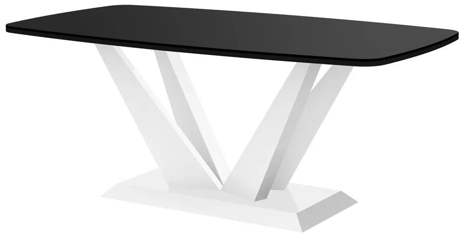 Konferenční stolek PERFETTO MINI (cappucino lesk/bílá lesk/bílá lesk)