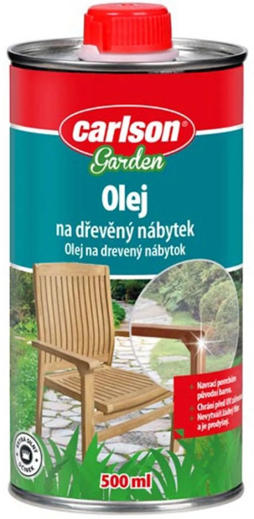 Olej na dřevěný nábytek CARLSON 500ML
