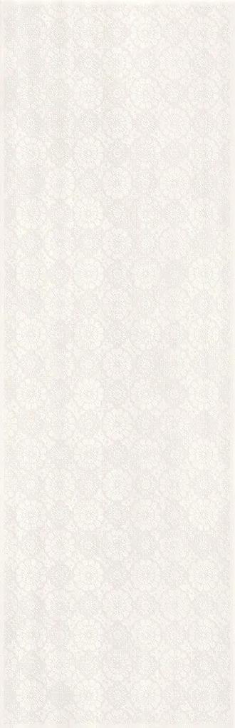 Cersanit Dekor Ferano White Lace Satin 74x24 - 162242