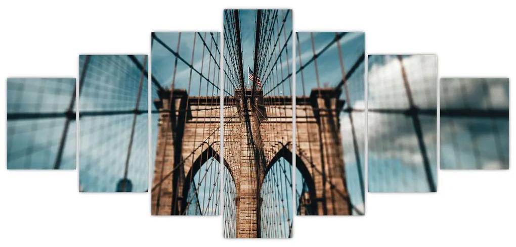 Obraz - Brooklynský most (210x100 cm)