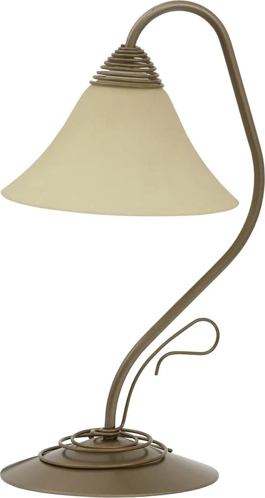 Stolní lampa v rustikálním stylu VICTORIA, zlatá Nowodvorski VICTORIA 2995