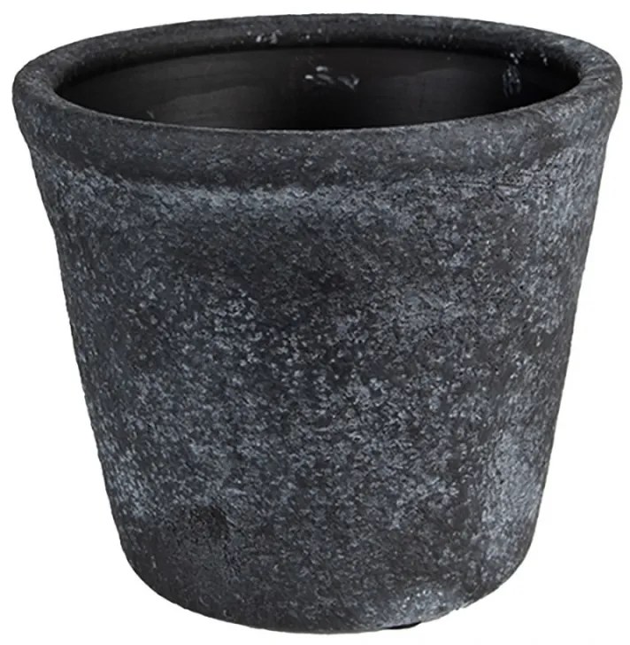 Granitový antik keramický obal na květináč Granit M – 12x10 cm