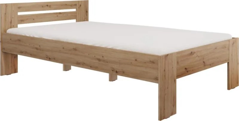 Postel BASIS, 120x200, dub artisan Kondela 0000402513