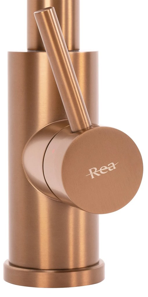 Rea Fresh, dřezová baterie s výsuvnou výlevkou, měděná matná, REA-B6560