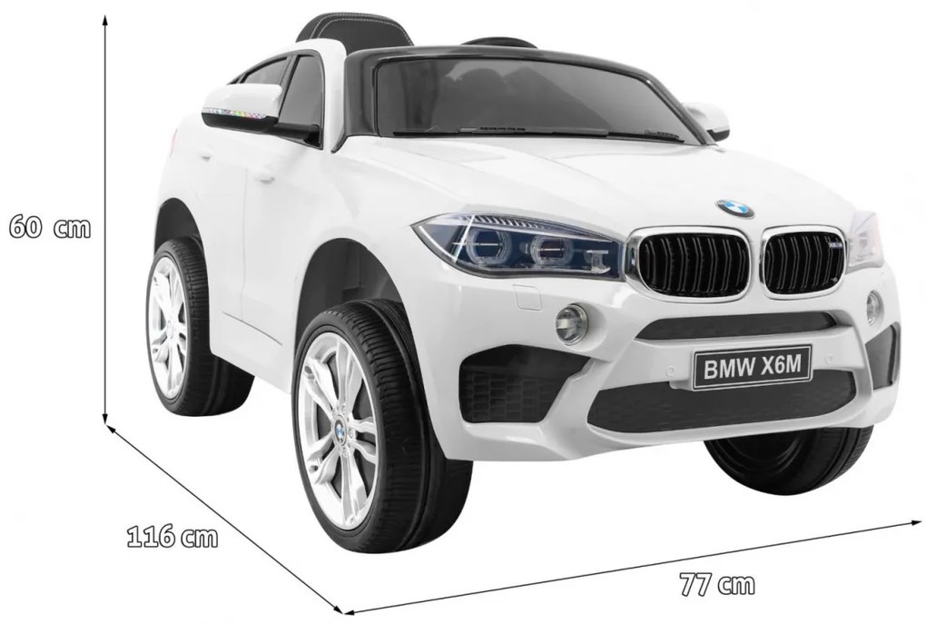 Tomido Elektrické autíčko BMW X6M bílé