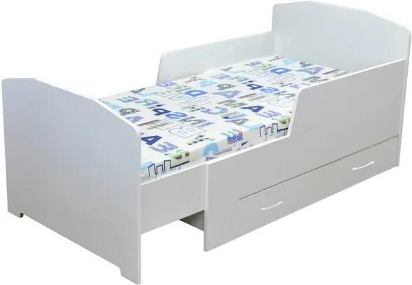 Sconto Dětská rostoucí postel BAMBI bílá, 80x200 cm