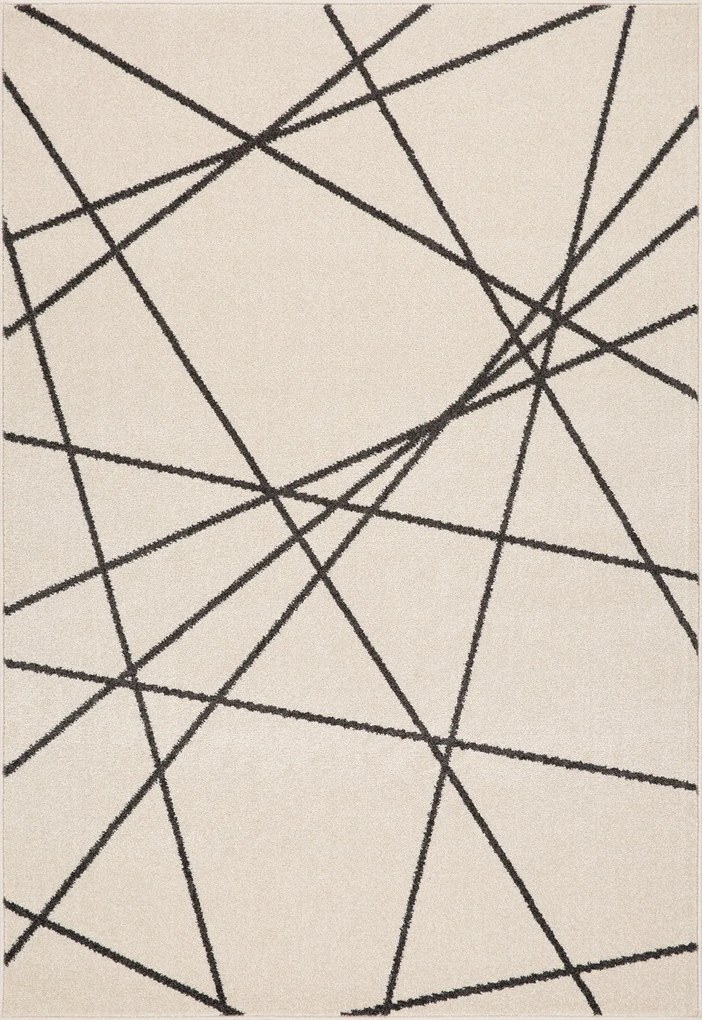 Oriental Weavers, Kusový koberec Portland 2604/RT4I, 80x140, bílá, chodba / předsíň