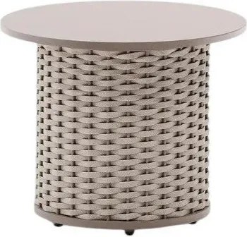 Kovový kulatý zahradní stolek ø 50 cm Sedalis – Kave Home
