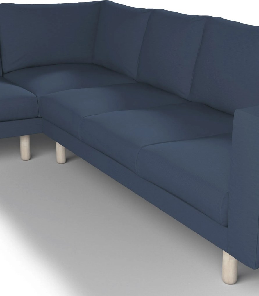 Potah na pohovku IKEA Norsborg rohová 5-místná barva tmavě modrá