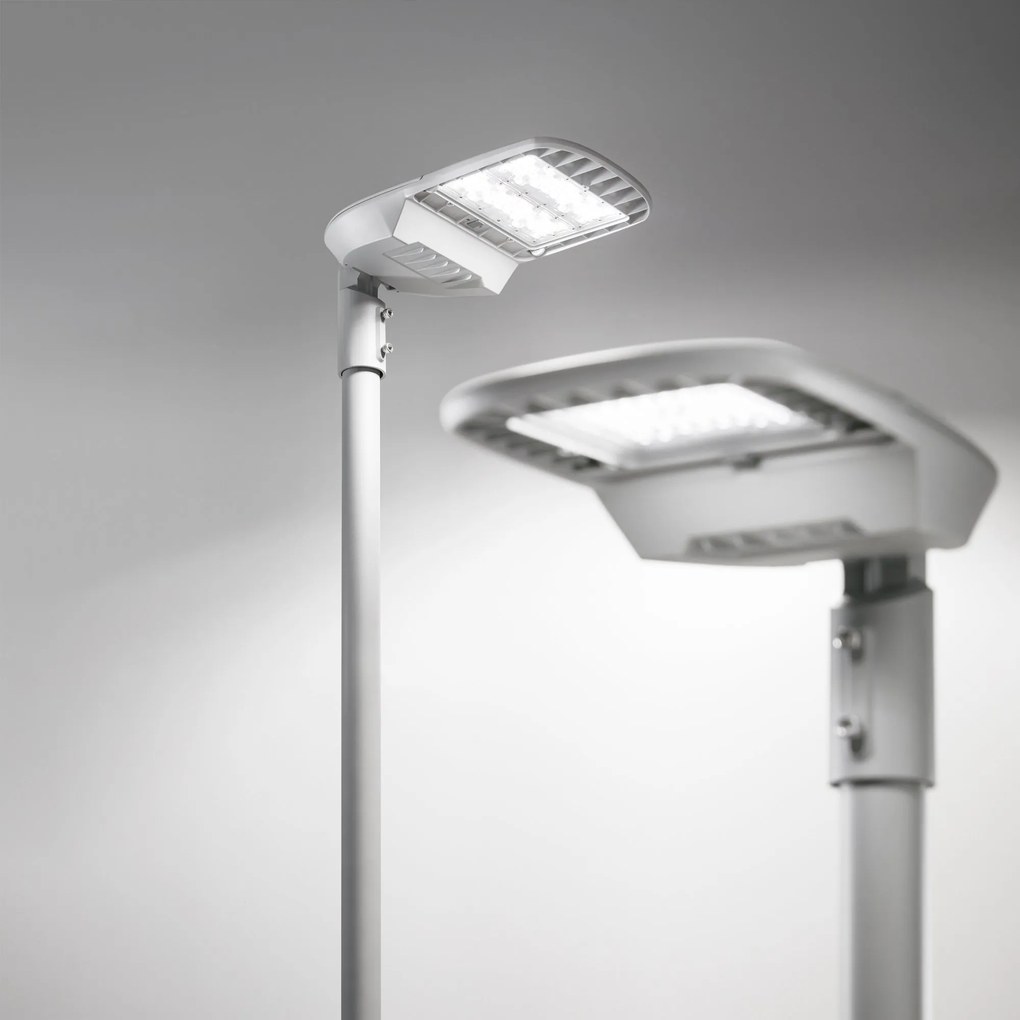 FAN LED-STREETWAY-50 Veřejné osvětlení LED STREETWAY stříbrná hliník 50 W 7800 lm 4000 K IP65 9,05x60,6x23,05 cm - FANEUROPE