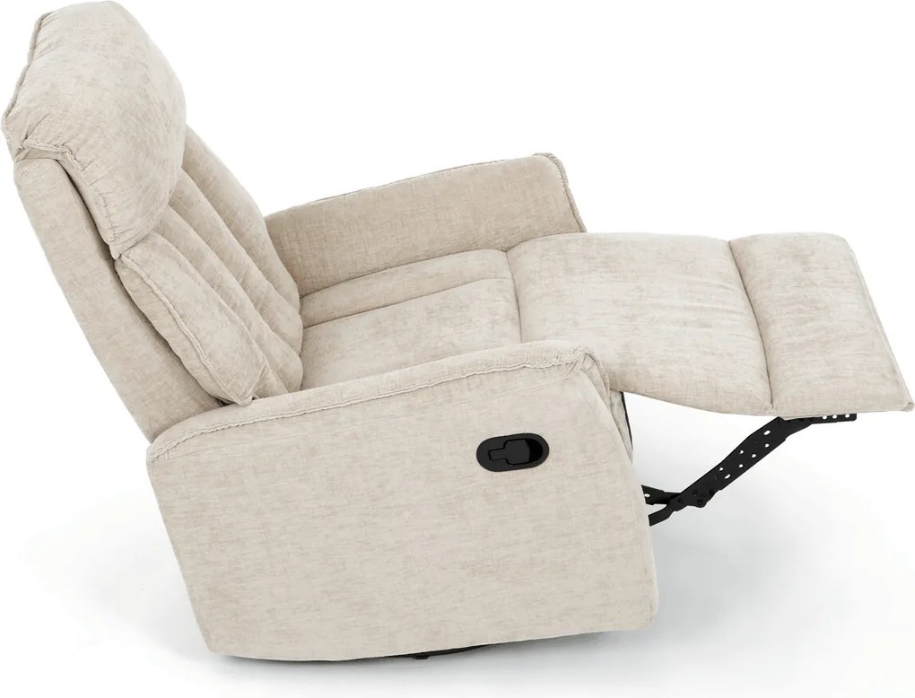 Autronic Polohovací křeslo s manuálním ovládáním TV-H9327 Barva potahu: Šedá
