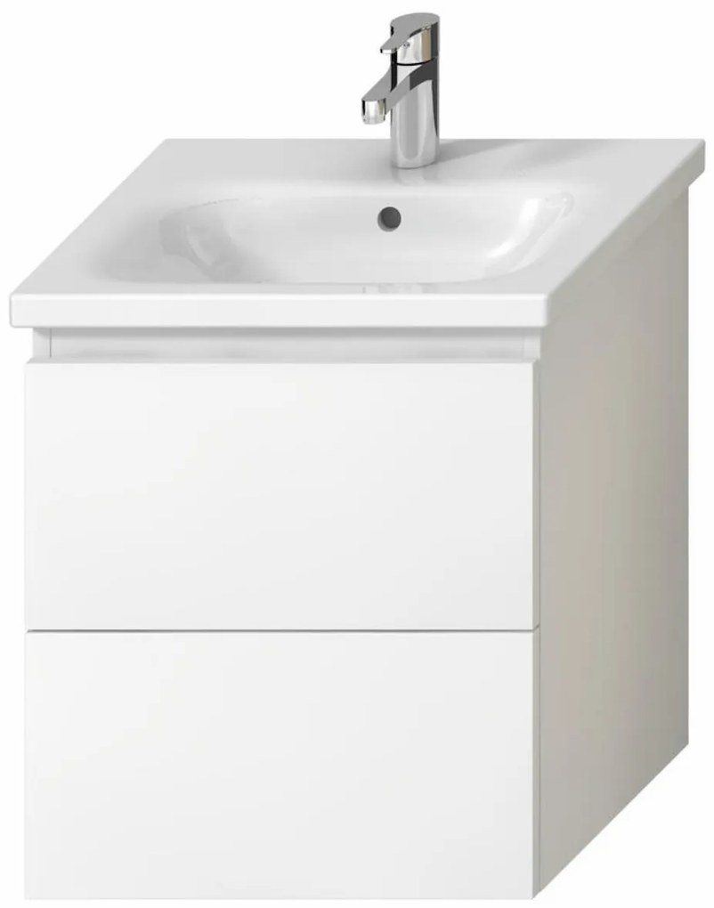Koupelnová skříňka pod umyvadlo Jika Mio-N 51,4x44,5x59 cm bílá H40J7134015001