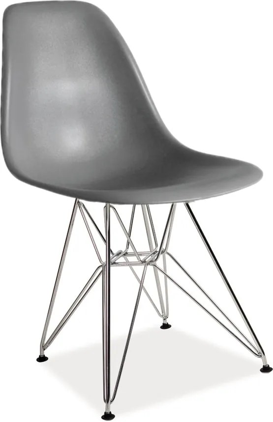 Jídelní židle LINO šedá