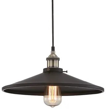 ACA Lighting Vintage závěsné svítidlo KS1288P361BK