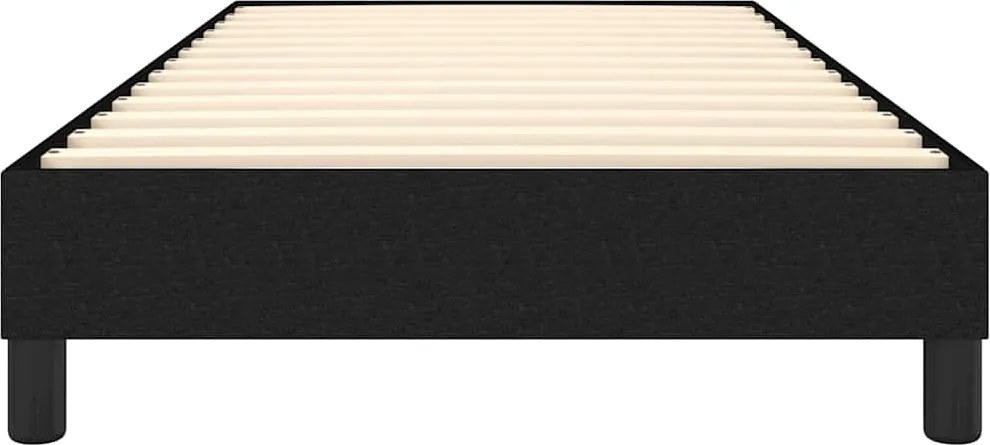 Rám postele s boxspringem černá 90x190 cm textil 3120478