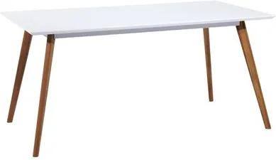 Jídelní stůl MILAN 140x80 bílá/dub