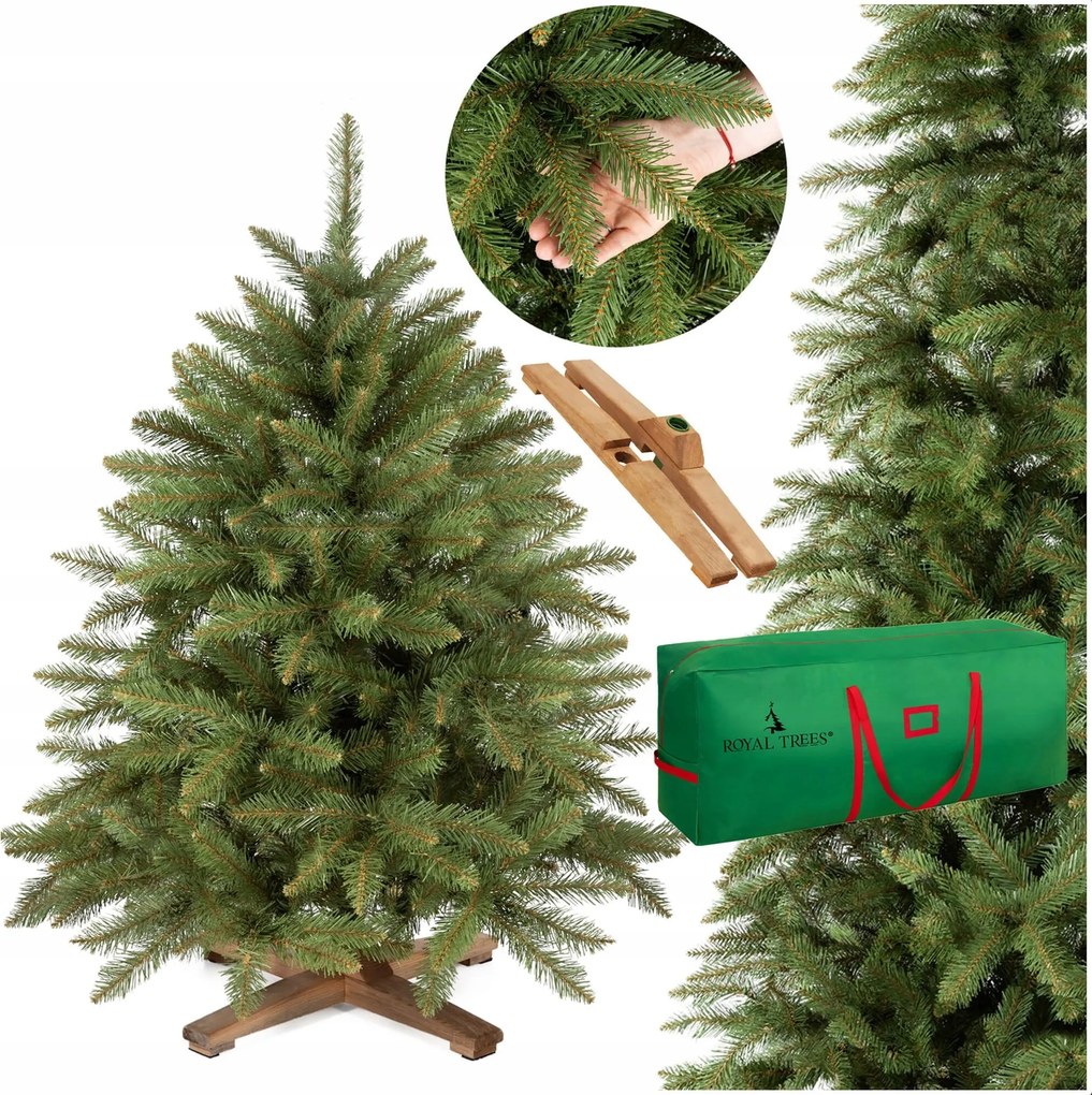 Umělý Vánoční Stromeček Smrk Východní Royal Trees Premium Lux 120 cm Hustá Krása