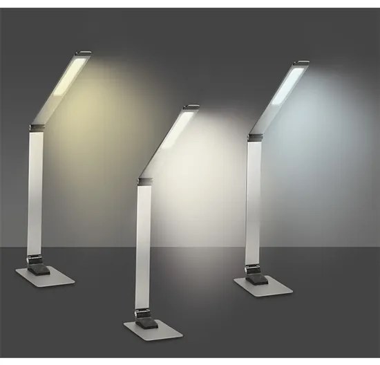 Solight Stmívatelná stolní LED lampa WO51-S s USB nabíjením