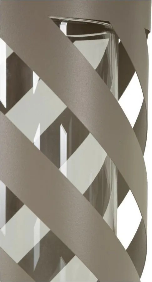 Kovová lucerna (výška 43 cm) Twist – Mauro Ferretti