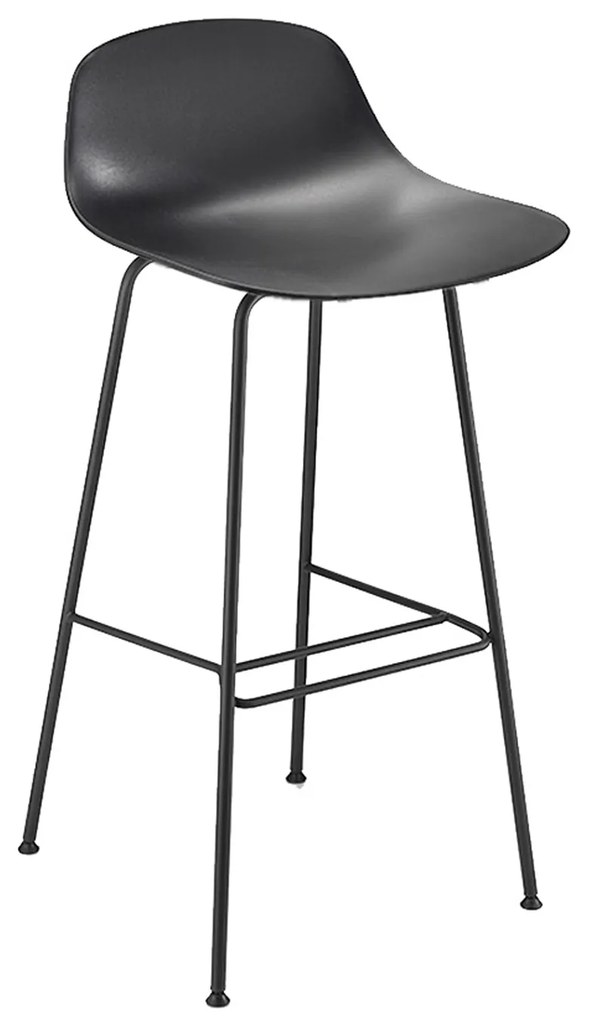 Infiniti designové barové židle Pure Loop Mini Steel (výška 65.5 cm)
