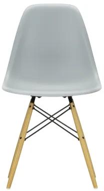 Eames Plastic Chair DSW javor šedá bílé na tvrdou podlahu Vitra