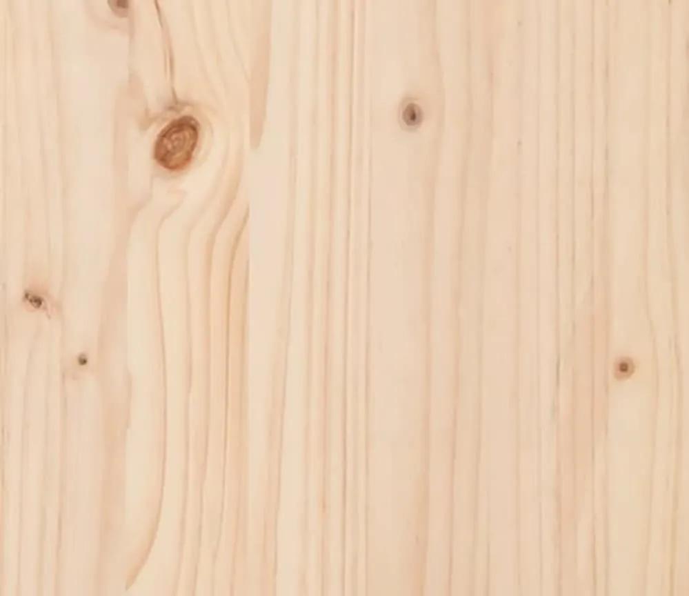 vidaXL Stojan na dřevo 33,5 x 30 x 110 cm masivní borovice [822622] Barva: Přírodní
