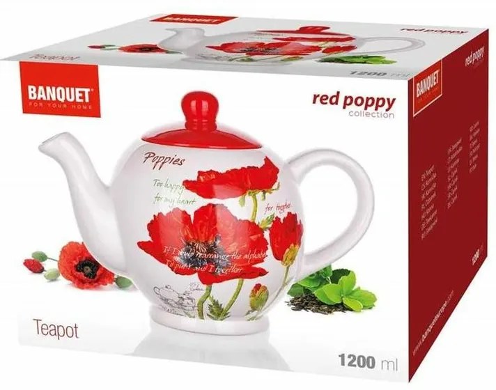 Banquet Red Poppy Konvice 1200 ml