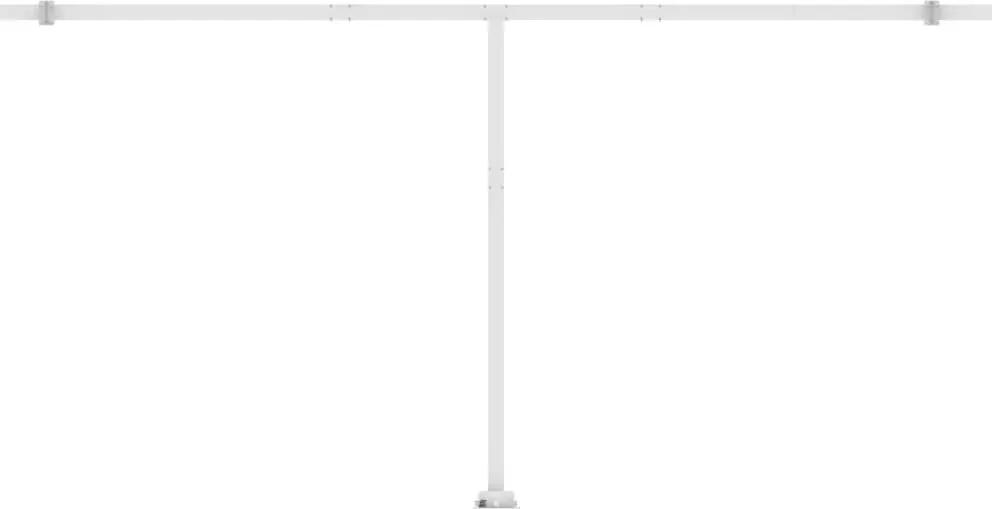 vidaXL Automatická markýza LED a senzor větru 600 x 350 cm [3069693] Barva: krémová