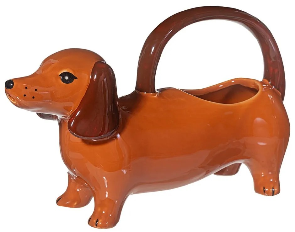 Porcelánová konvička na zalévání Sausage Dog – Sass &amp; Belle