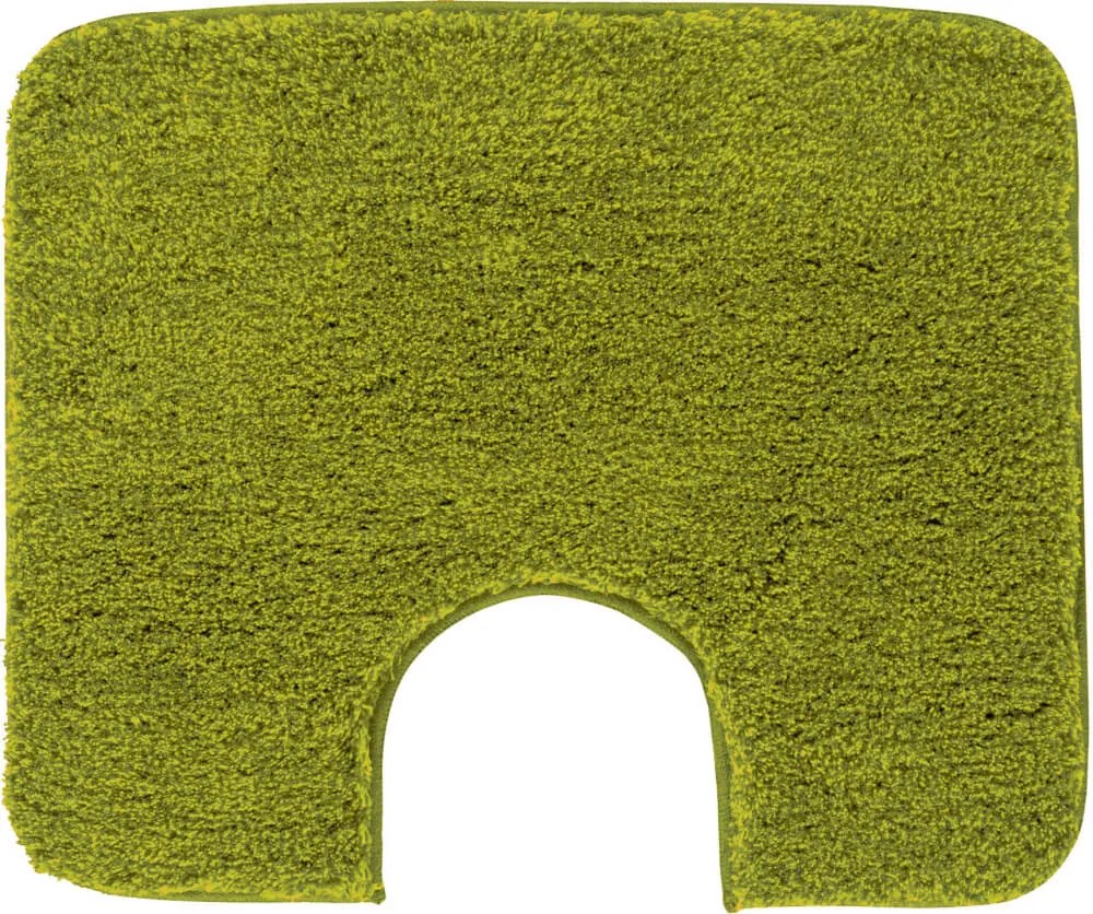 GRUND Koupelnová předložka MELANGE kiwi Rozměr: 50x60 cm s výřezem pro WC
