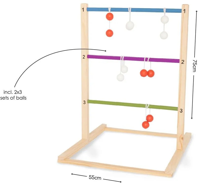 Žebřík - dovednostní házecí hra