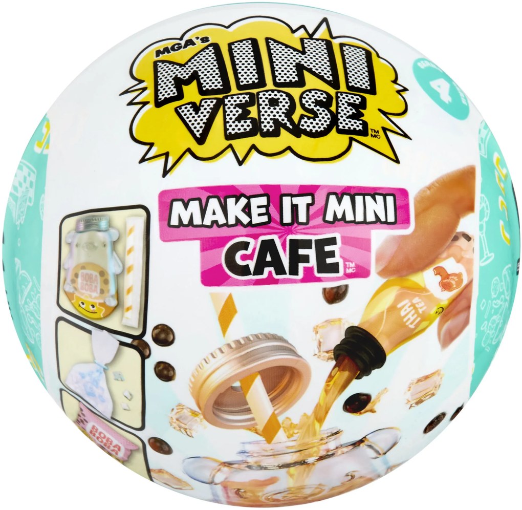 Mga mga's miniverse mini food kavárna série 4