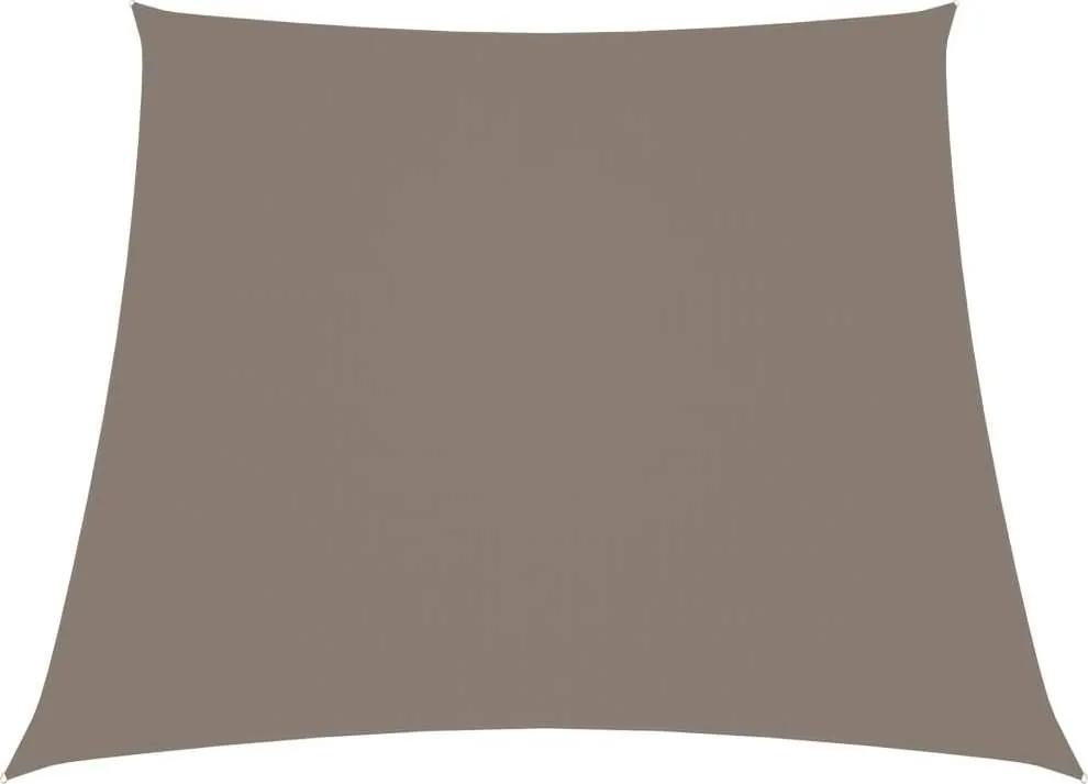 vidaXL Stínící plachta oxfordská látka lichoběžníková 4/5 x 4 m [135134] Barva: Béžová