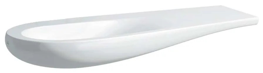 Laufen Il Bagno Alessi One - Nábytkové umyvadlo 120x50 cm, bez otvoru pro baterii, s LCC, bílá H8149734001091