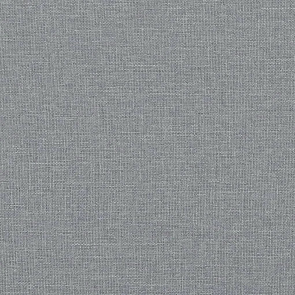 3místná pohovka s polštáři světle šedá 180 cm textil 3200790