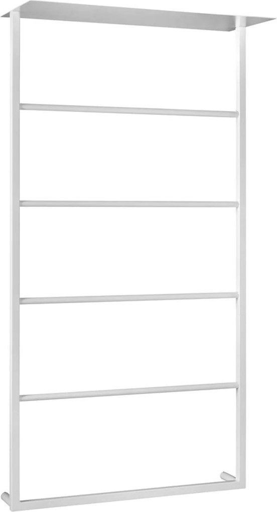 Sapho Ska - Sušák ručníků s policí 60x118x25 cm, matná bílá SKA712