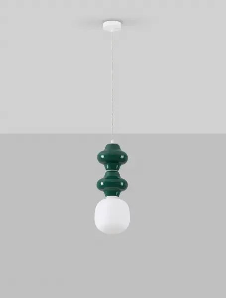Jasper-bílý designový lustr Clio