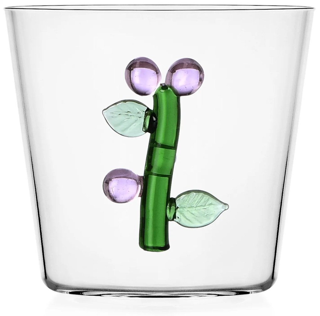 Ichendorf Milano designové sklenice na vodu Botanica Tumbler Pink Flower