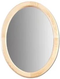 ImportWorld Dřevěné zrcadlo Burke v78 x š58 cm (Barva dřeva: Šedá)