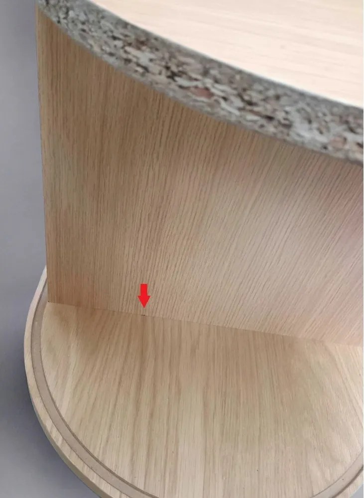 Jídelní stůl s deskou v dubovém dekoru 95x180 cm Nola - II. jakost – Unique Furniture