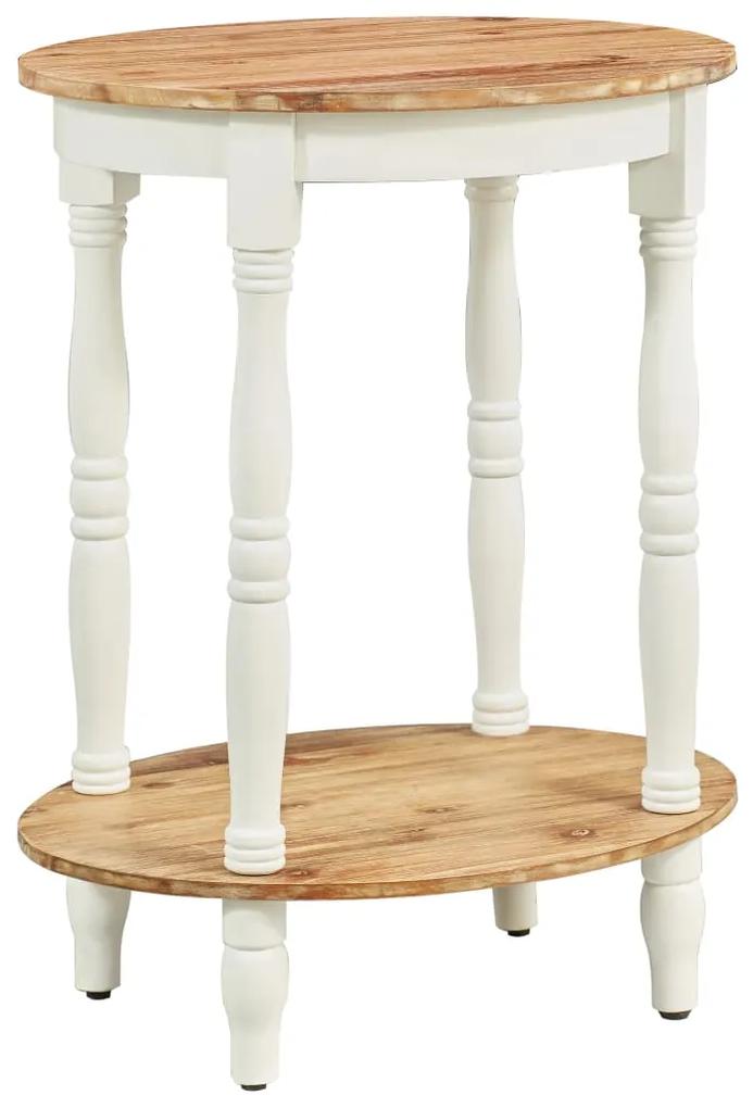 283898 vidaXL Odkládací stolek 50 x 40 x 66 cm masivní akáciové dřevo