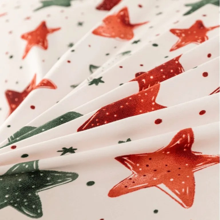 Povlečení z mikrovlákna COLORFUL STARS barevné Rozměr povlečení: 2 ks 70 x 90 cm | 200 x 220 cm