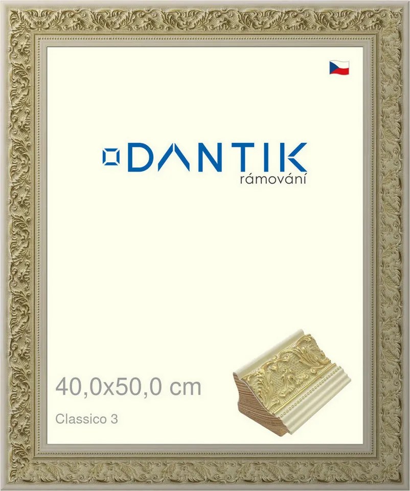 DANTIK rámeček 40x50 | Claico 3 (Sklo Čiré)