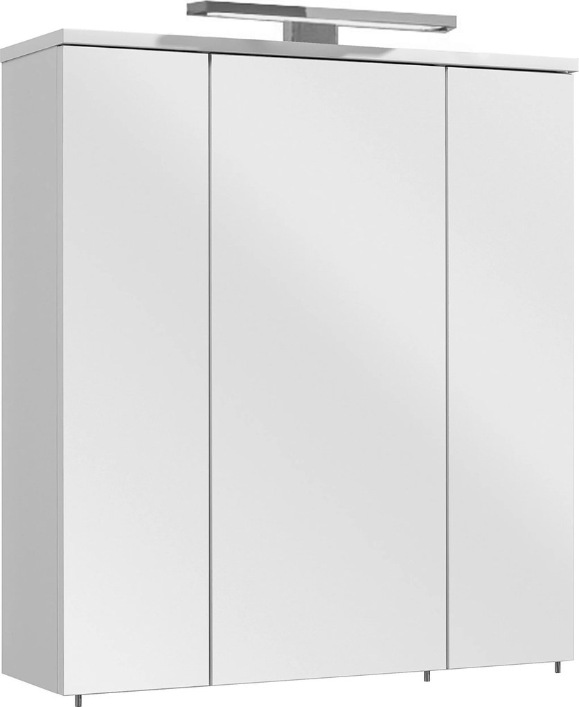 XXXLutz ZRCADLOVÁ SKŘÍŇKA, bílá, 65/72/20 cm Xora - Koupelnové série - 001977002408
